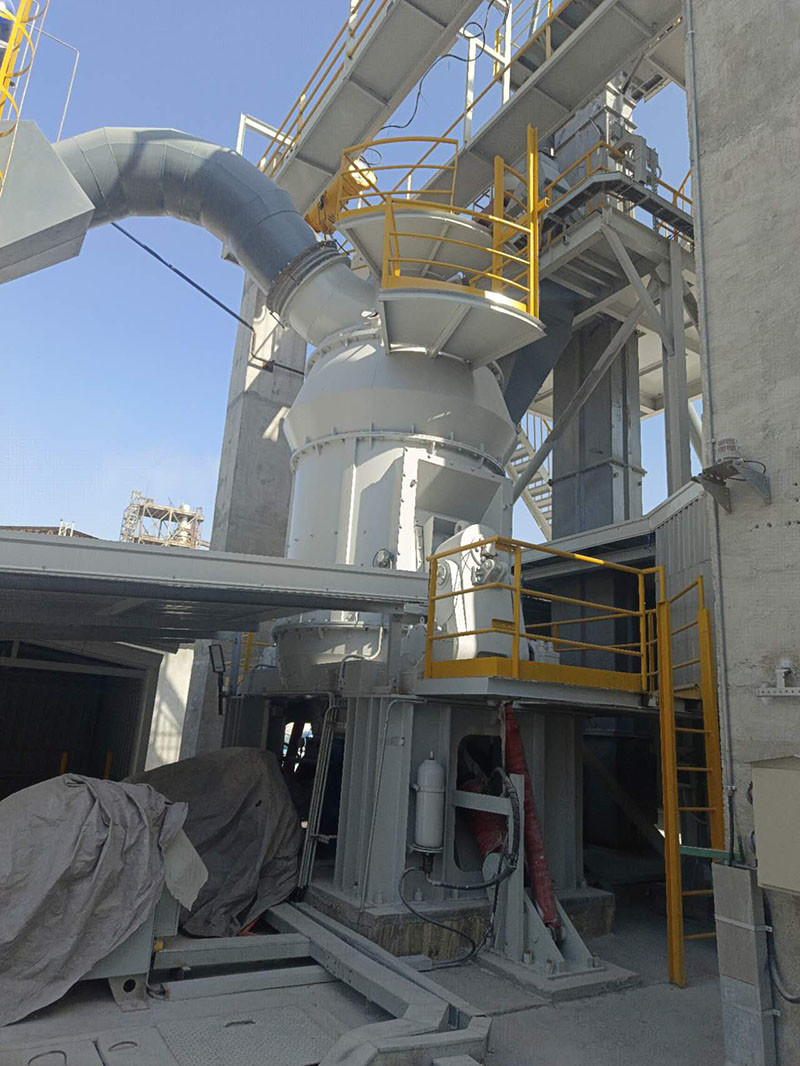 High Capacity Limestone Vertical Mill Discharge 325 Mesh